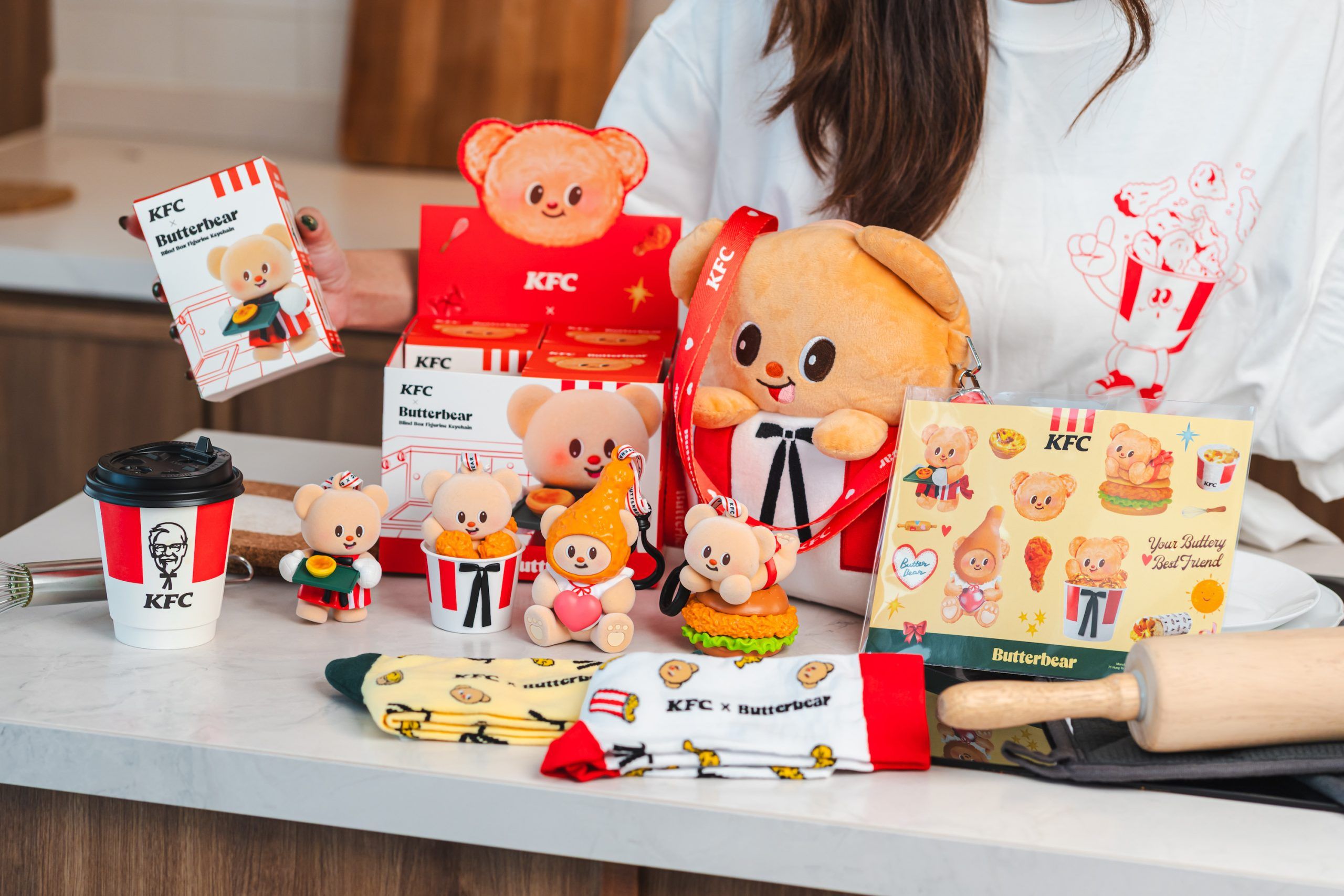 KFC Singapore collabs with Butterbear to bring exclusive menu & merch