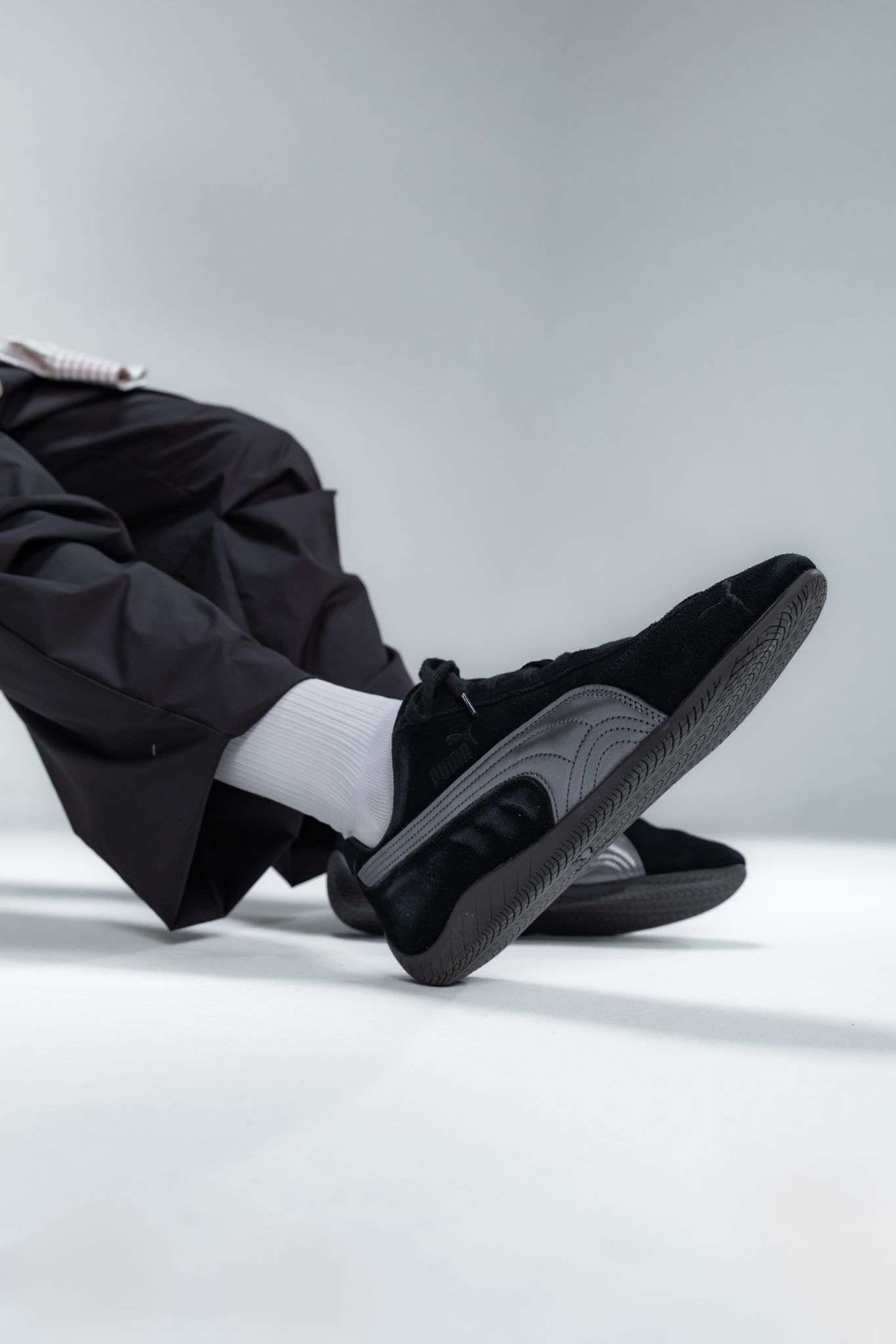 PUMA Speedcat Lux brings a sleek, metallic edge to an iconic sneaker