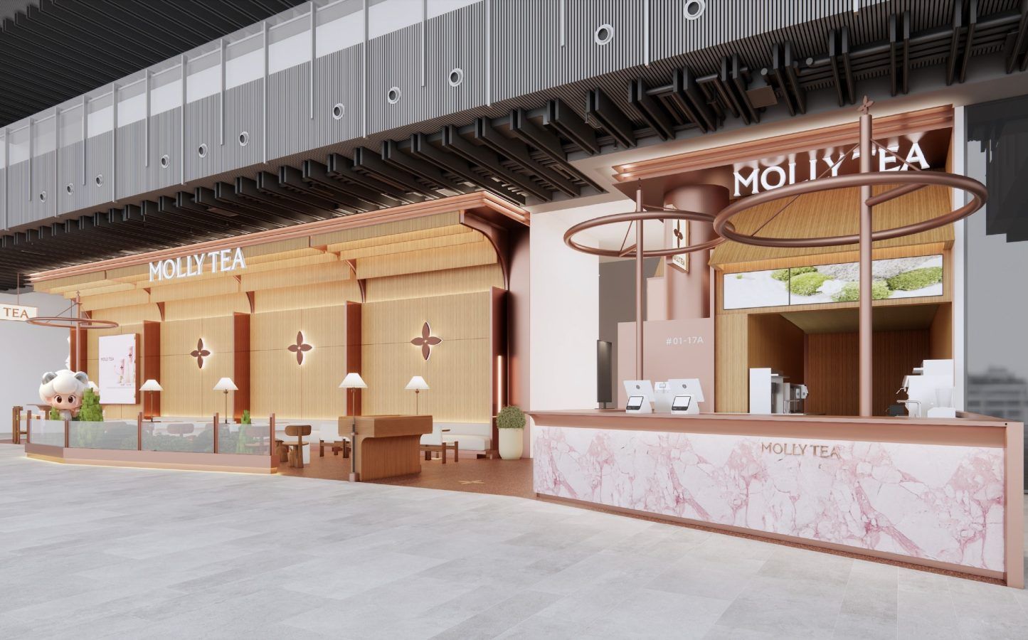 China’s beloved Molly Tea official opens in Singapore’s Orchard Central