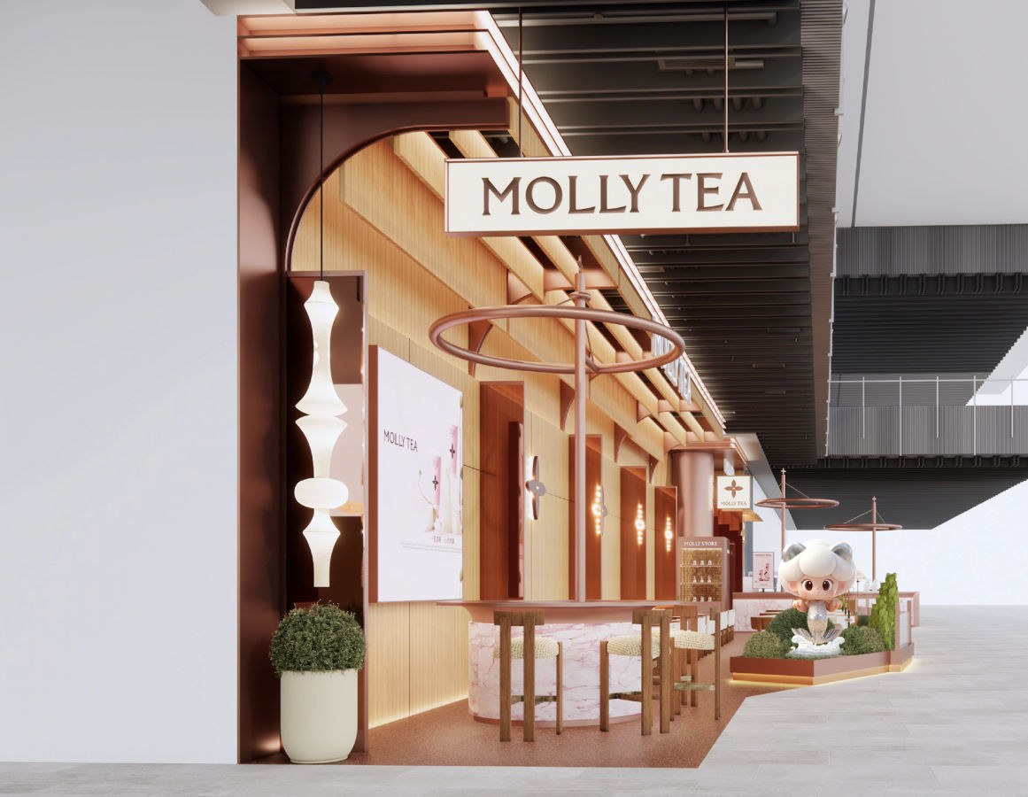 China’s beloved Molly Tea official opens in Singapore’s Orchard Central