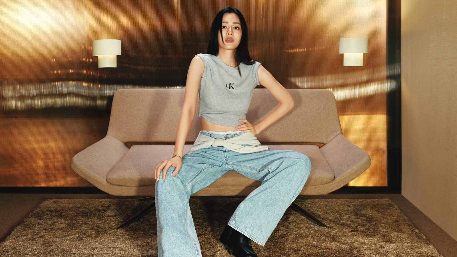 Ling Ling Kwong stars in Calvin Klein's latest campaign