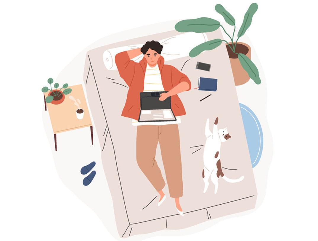 A first person account of how to work from home the best way possible