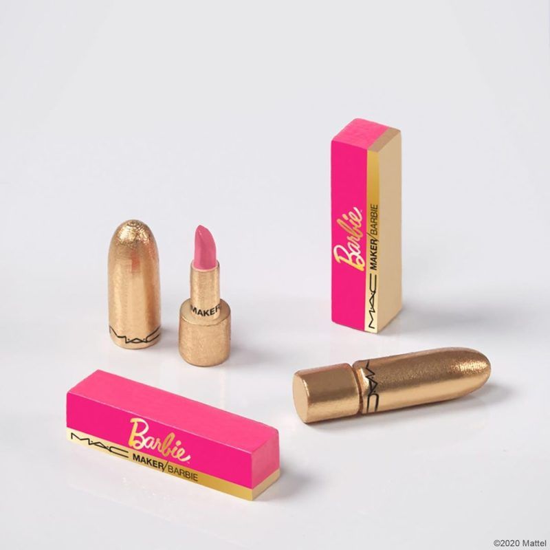 MAC Cosmetics & Barbie's new bubblegum pink lipstick is here