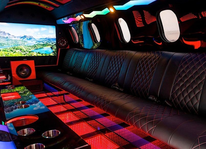 The Limo-jet: A private jet converted into a full-on stretch limousine