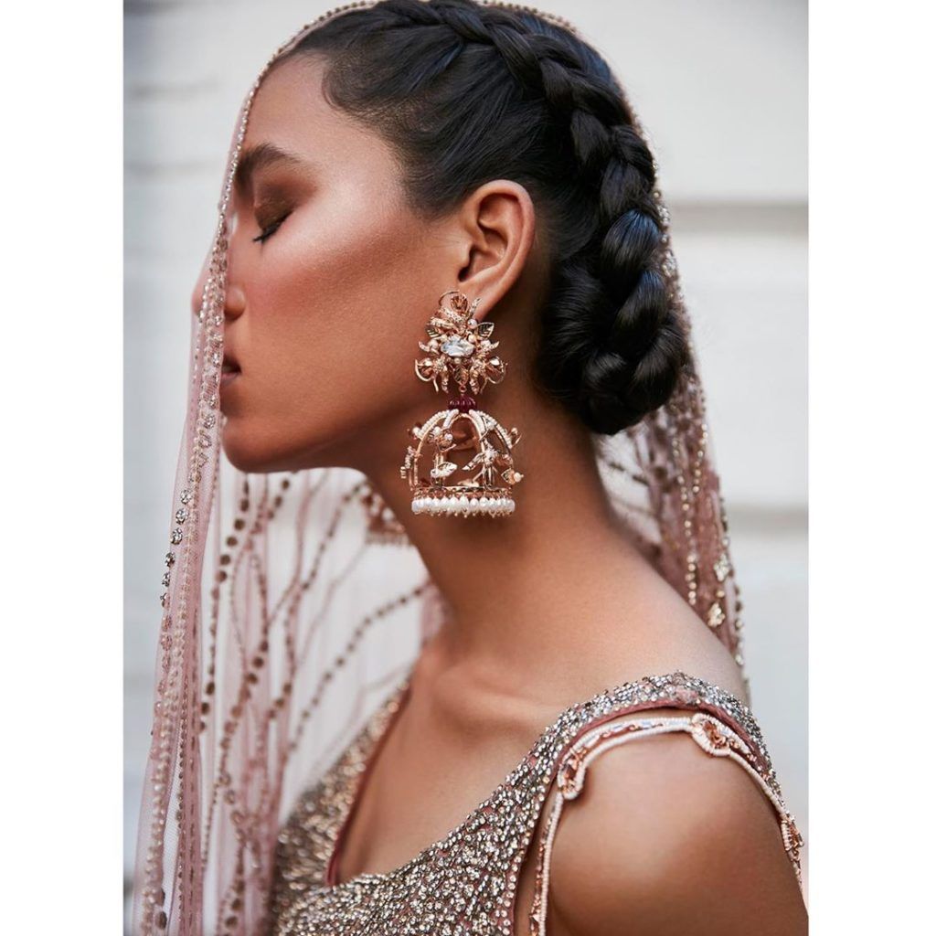 Edgy jhumka styles for all the millenial brides of today