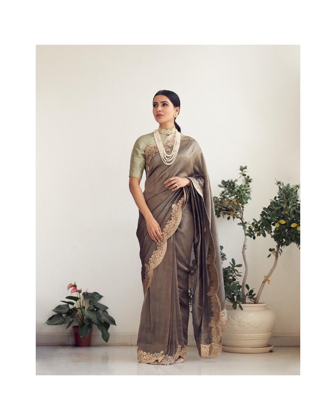 Samantha Akkineni sari looks are an inspiration for handloom lovers