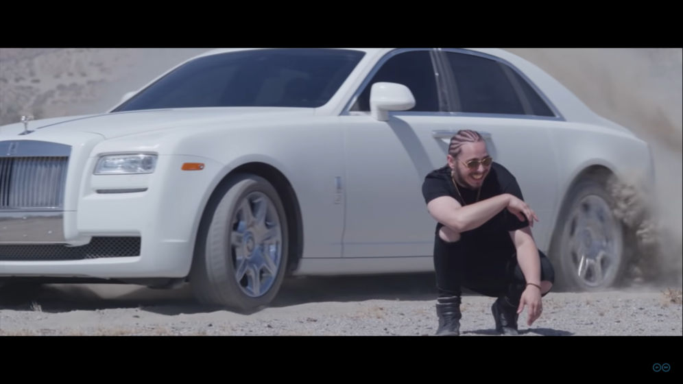 Post Malone music videos showcase his penchant for luxury cars