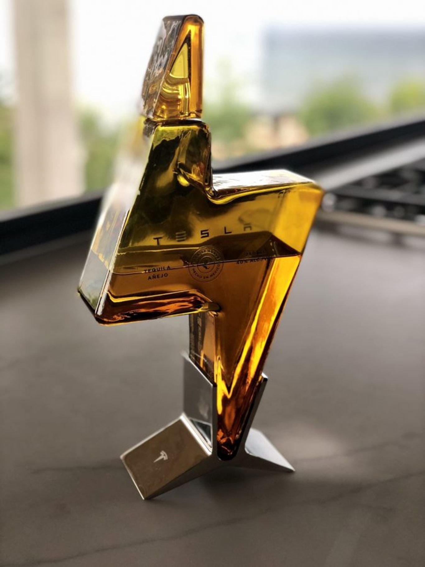 Tesla's thunderbolt-shaped Tequila is driving the fans insane