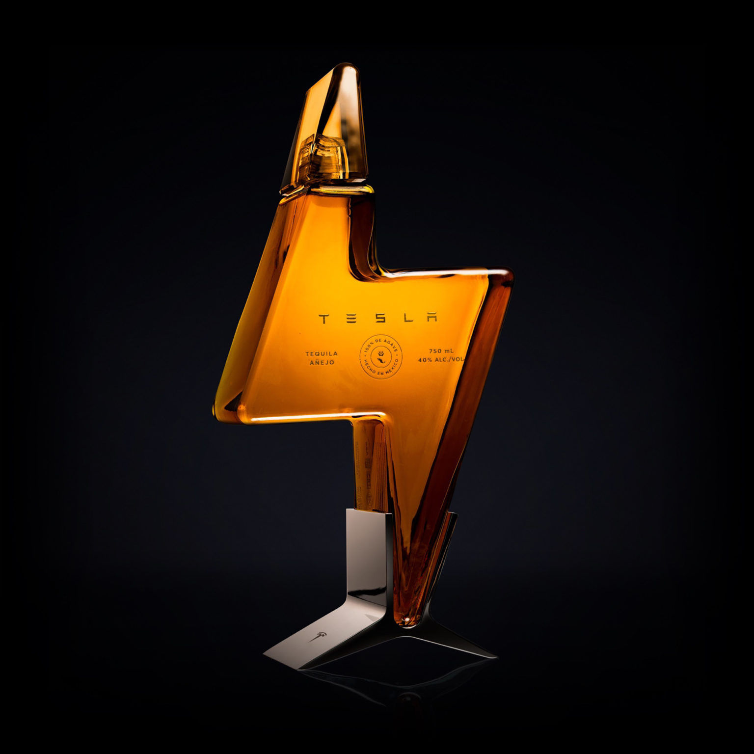 Tesla's thunderbolt-shaped Tequila is driving the fans insane