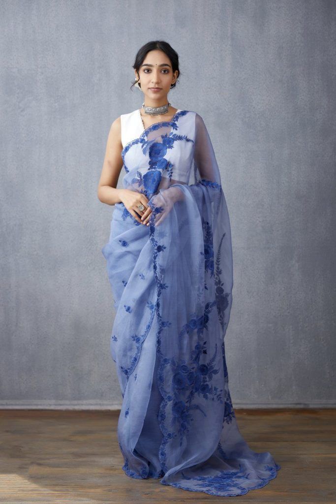 Where to find the enviable organza sari that everyone is loving