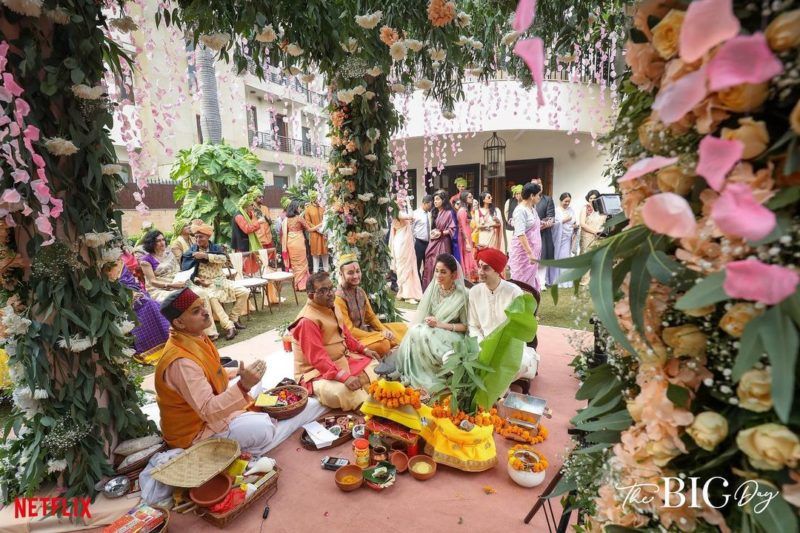 Who are the couples in The Netflix series The Big Day?