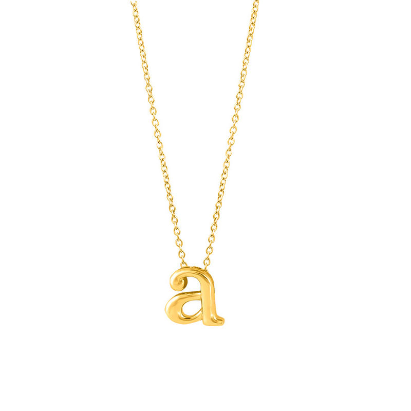 Practice your ABC’s with these chic alphabet jewellery pieces