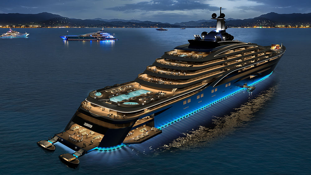 Unveiled: World's biggest superyacht Somnio, which is to set sail in 2024