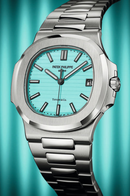 Patek Philippe's final Nautilus 5711 comes in Tiffany & Co. Blue