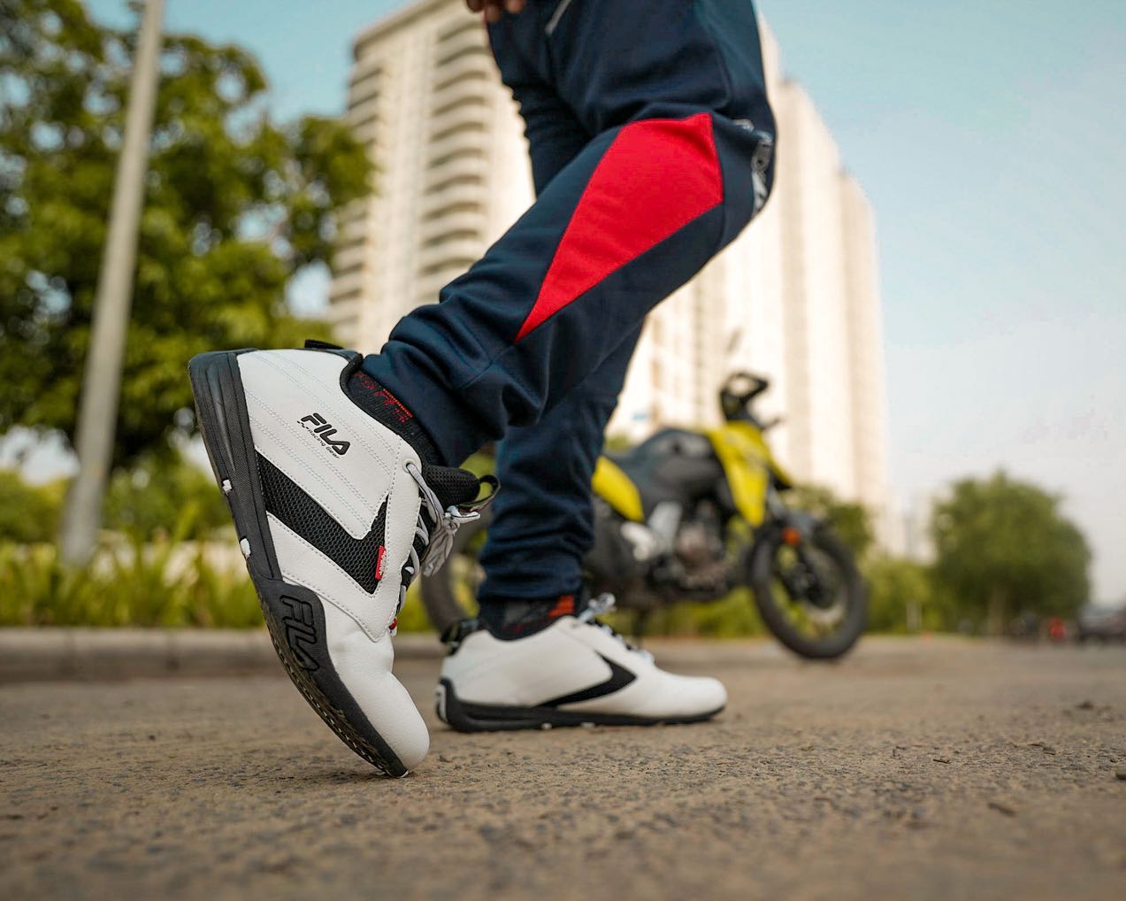 In conversation with Abdon Lepcha about FILA Motorsport Collection