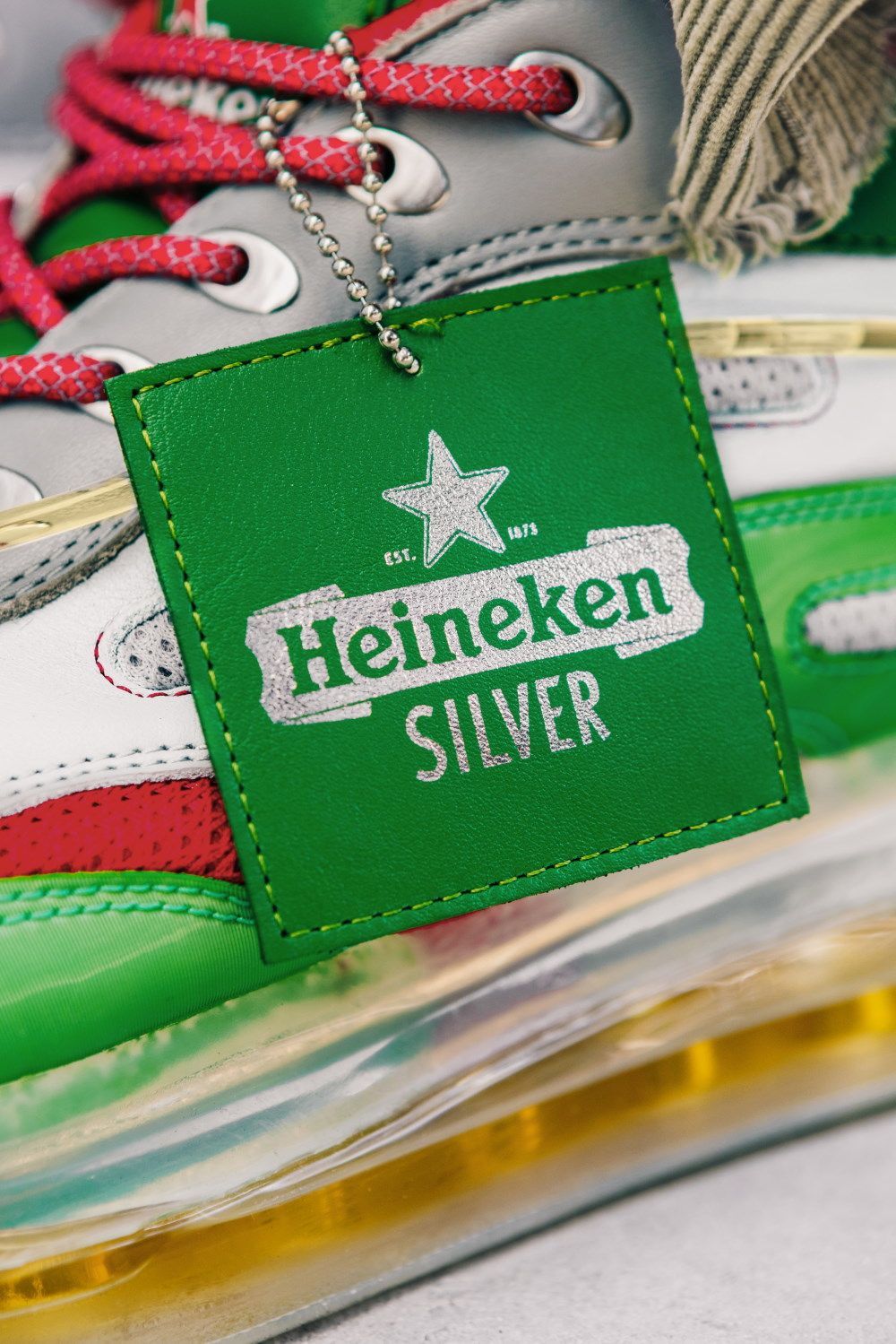 Heineken releases limited edition sneakers with soles filled with beer