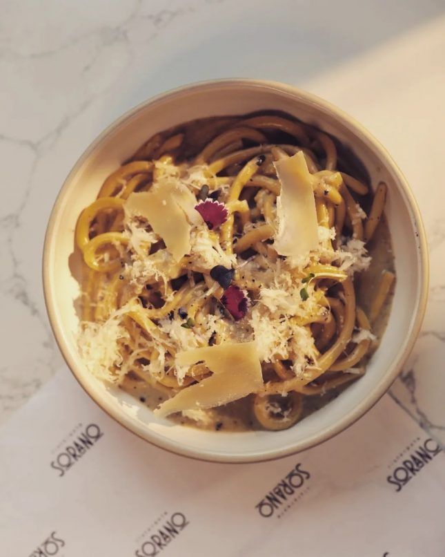 Get a taste of Italy at Sorano in Kolkata with its fresh cheese and pastas