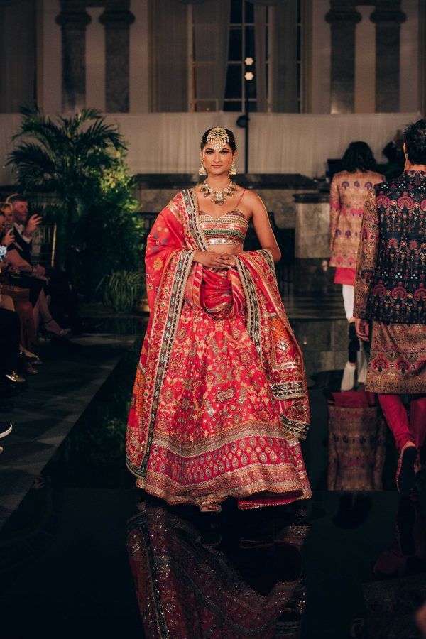 Mayyur Girotra's collection Zamani at South Asian New-York Fashion Week