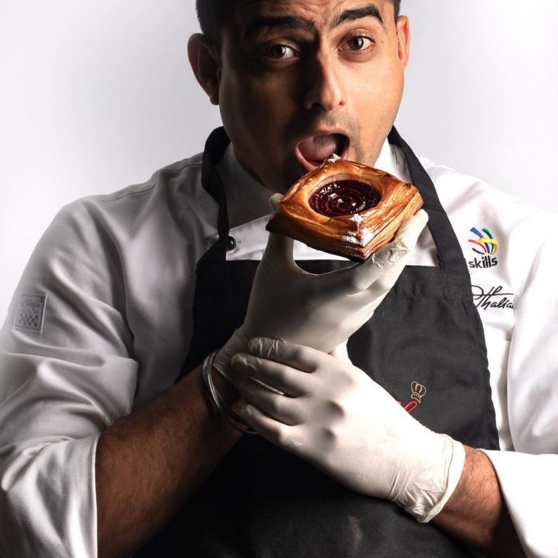 Chef Avin Thaliath giving us inside access to his pantry secrets