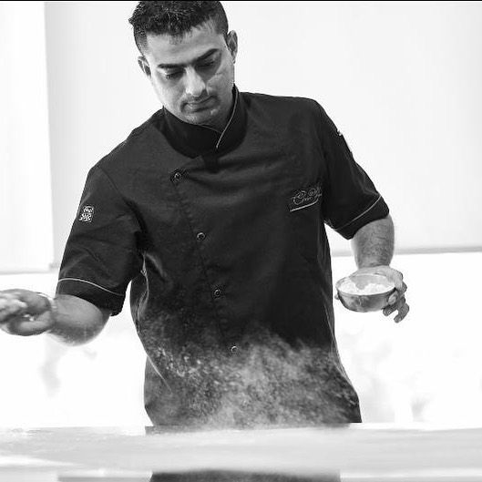 Chef Avin Thaliath giving us inside access to his pantry secrets