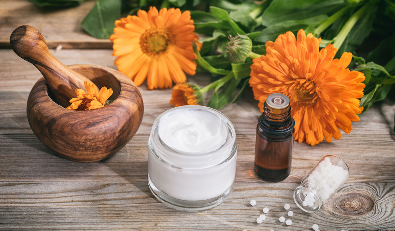Flower infused skincare products for various skin concerns