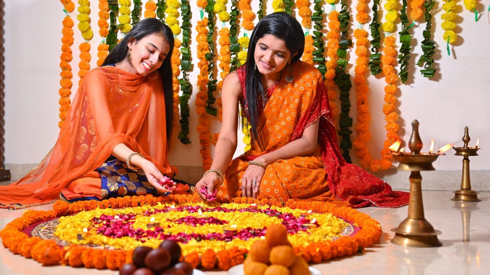 Give your Diwali soiree a colourful spin with these unique rangoli designs