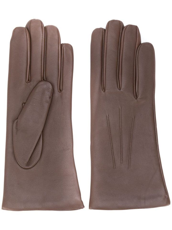 Elevate your cold-weather look with these chic leather gloves