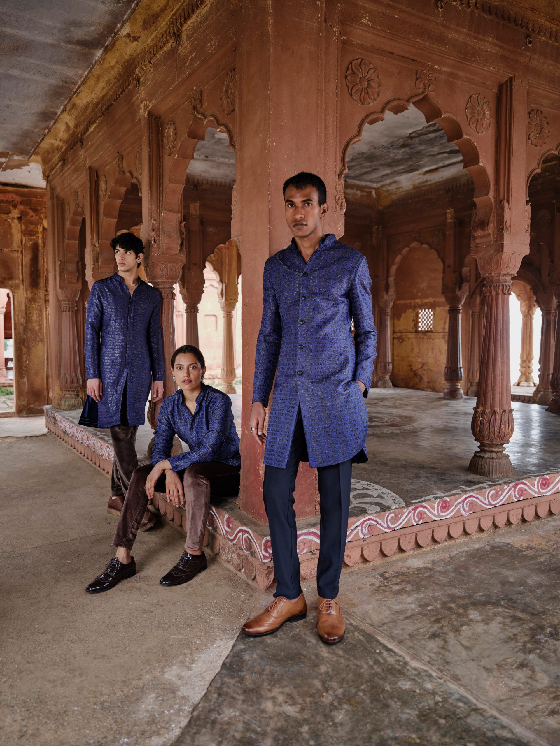 Kunal Rawal experiments with brocades for the Ekaya Banaras collab