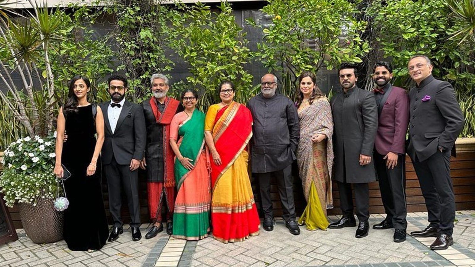 Golden Globe 2023 red carpet: 'RRR' cast, Pan Nalin arrive in style