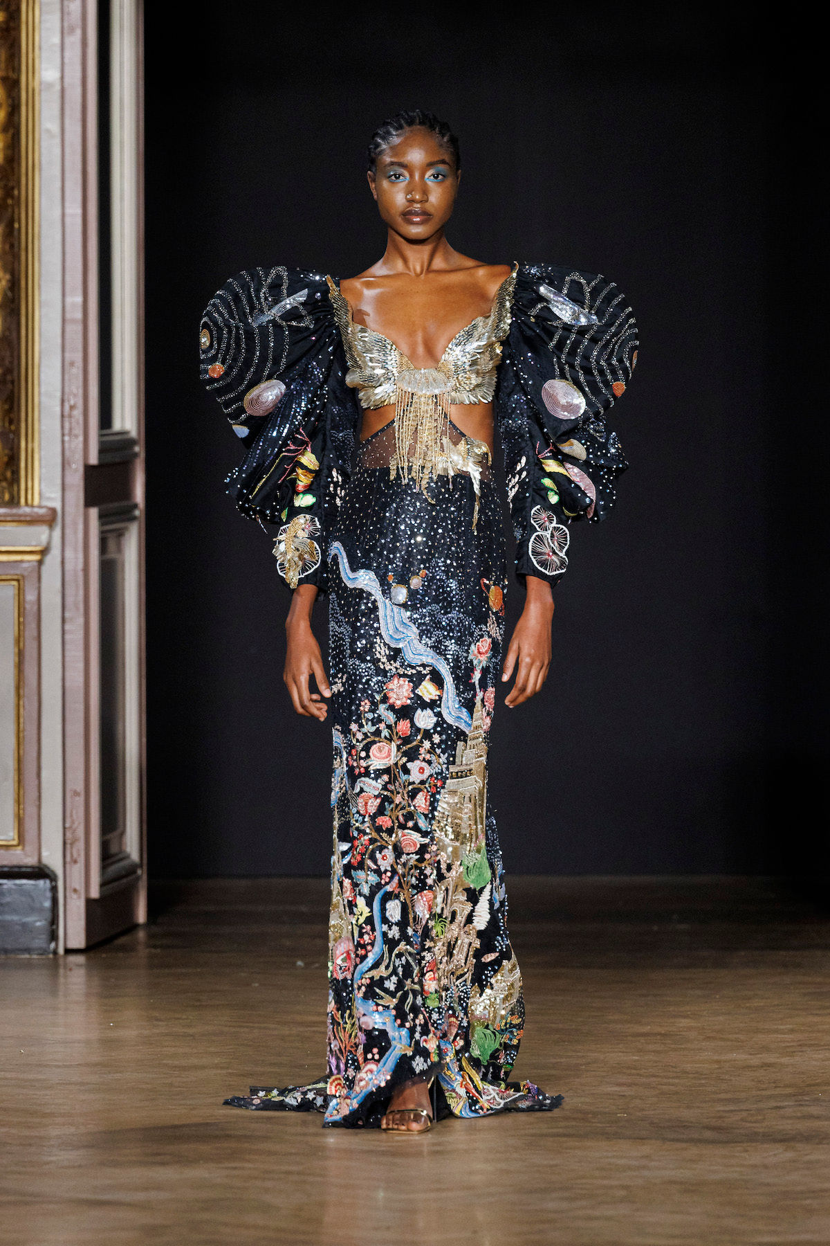 Rahul Mishra is back at the Parisian runway with his latest collection