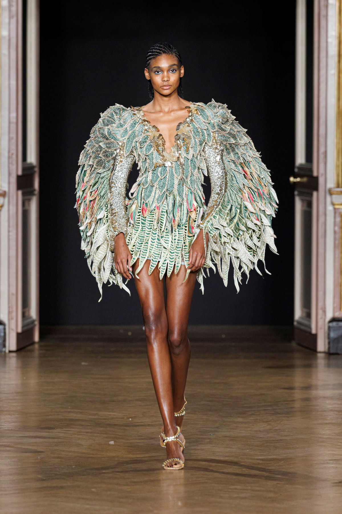 Rahul Mishra is back at the Parisian runway with his latest collection