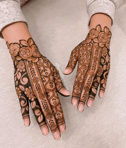 Trendsetting mehndi designs for the wedding season