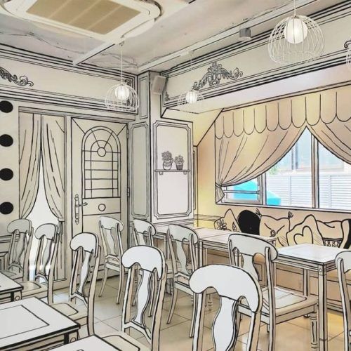 2D cafes across the world