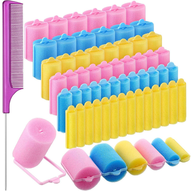 No heat, no fuss: Achieve stunning curls with hair rollers