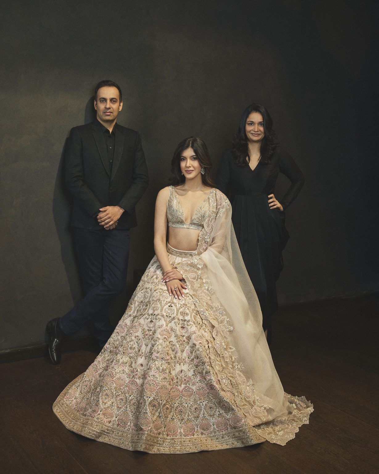 Shanaya Kapoor plays muse for Shyamal & Bhumika new collection