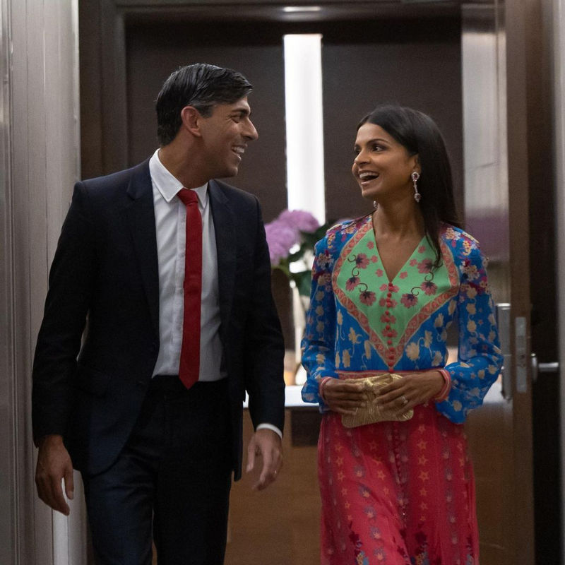 In Pictures: Iconic fashion looks of Britain’s First Lady Akshata Murty