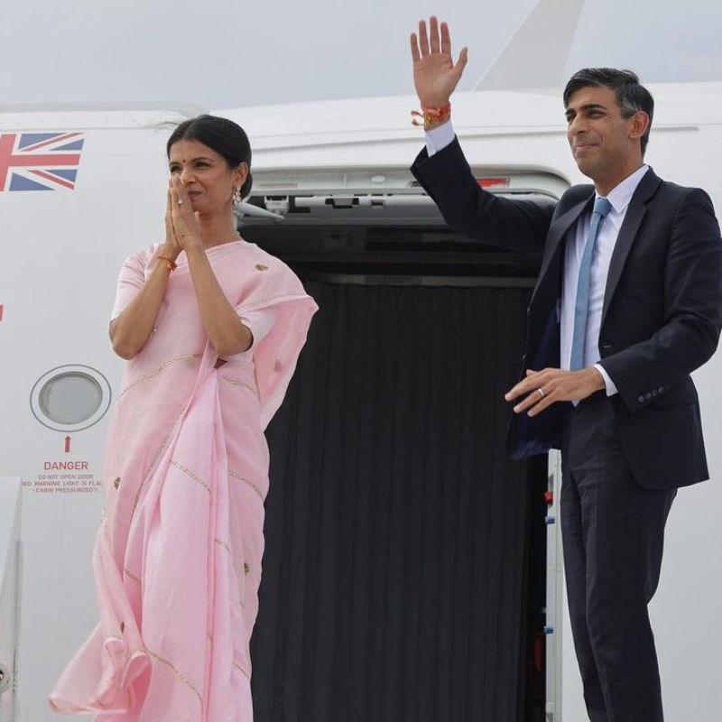 In Pictures: Iconic fashion looks of Britain’s First Lady Akshata Murty