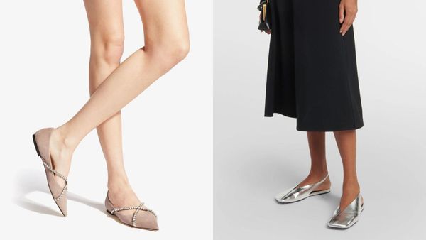 Best trendy, high-end and designer flats for women