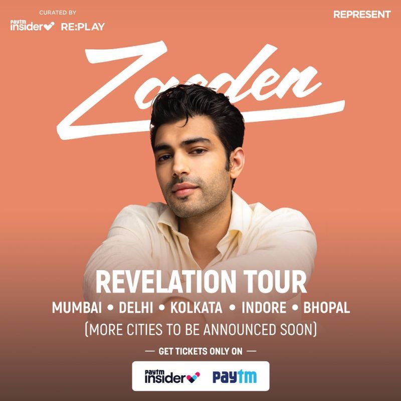 Revelation Tour: Zaeden announces date of his new concert tour