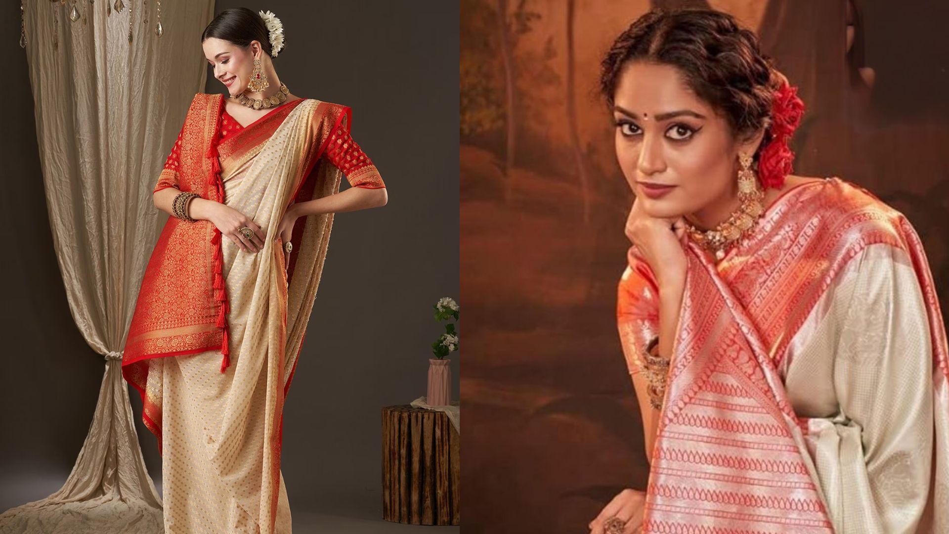 Best Durga pooja sarees: Your one-stop saree guide for this festive season