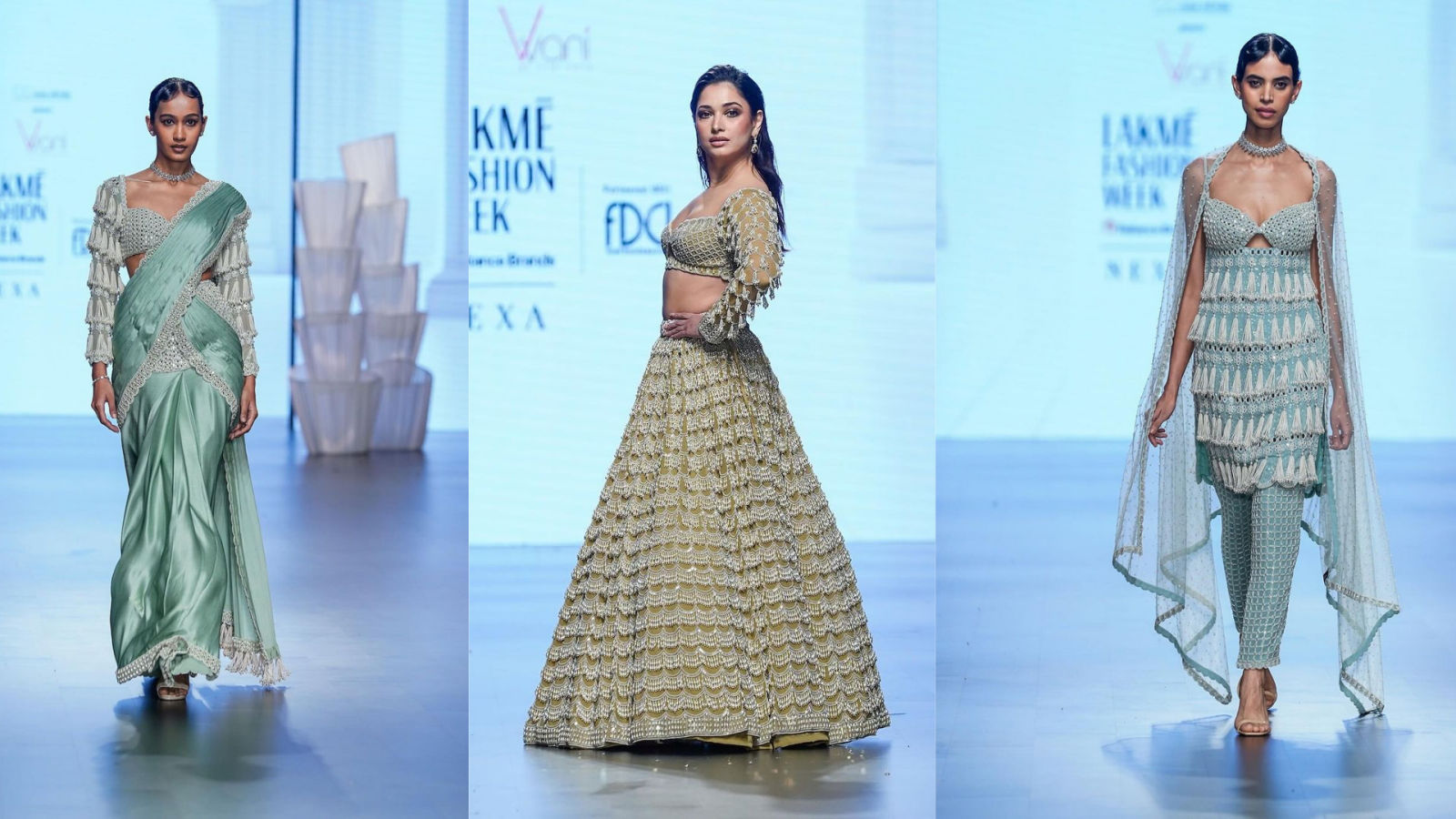 Vvani by Vani Vats debuts at LFW with showstopper Tamannaah Bhatia