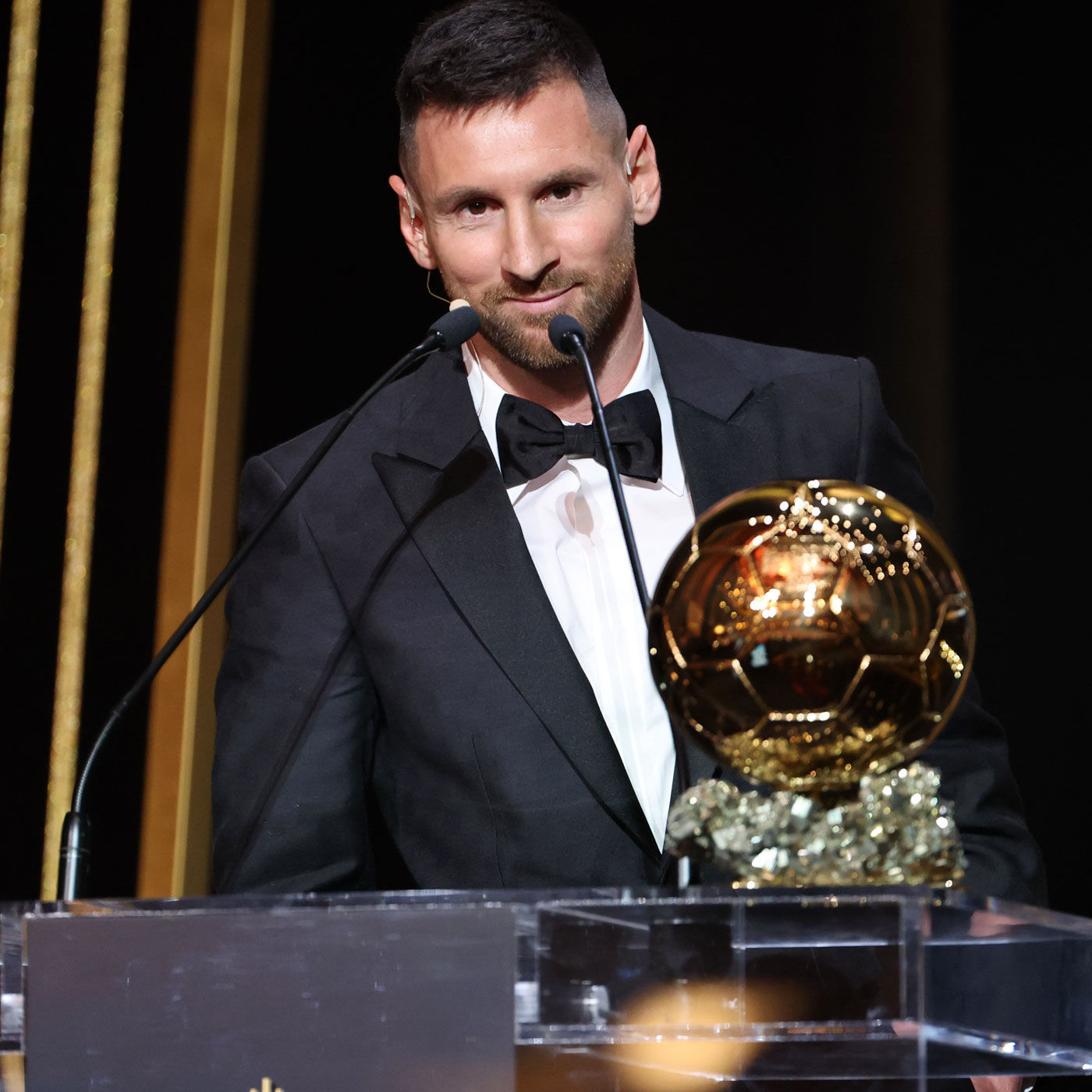 Lionel Messi wins Ballon d'Or for record eighth time