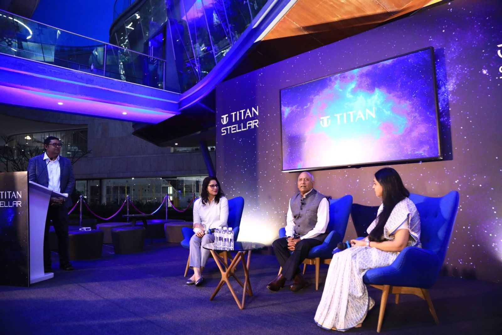 Rakesh Sharma launches the Titan STELLAR watch collection