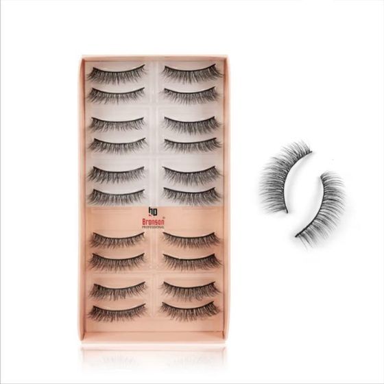 False eyelashes for an ultimate natural look