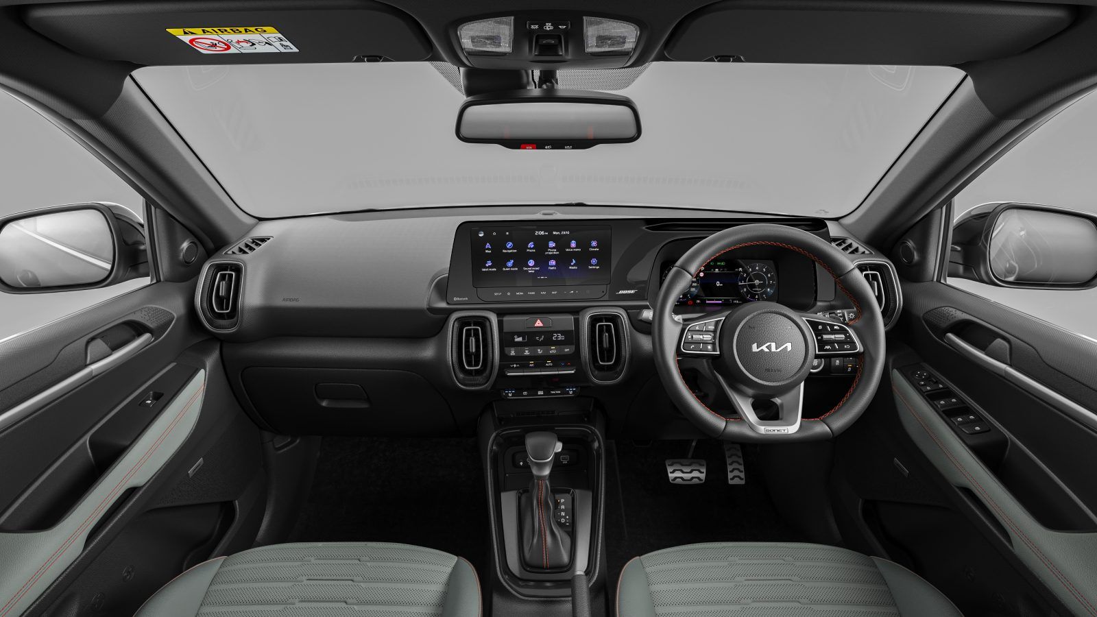 Kia unveils the facelifted Sonet