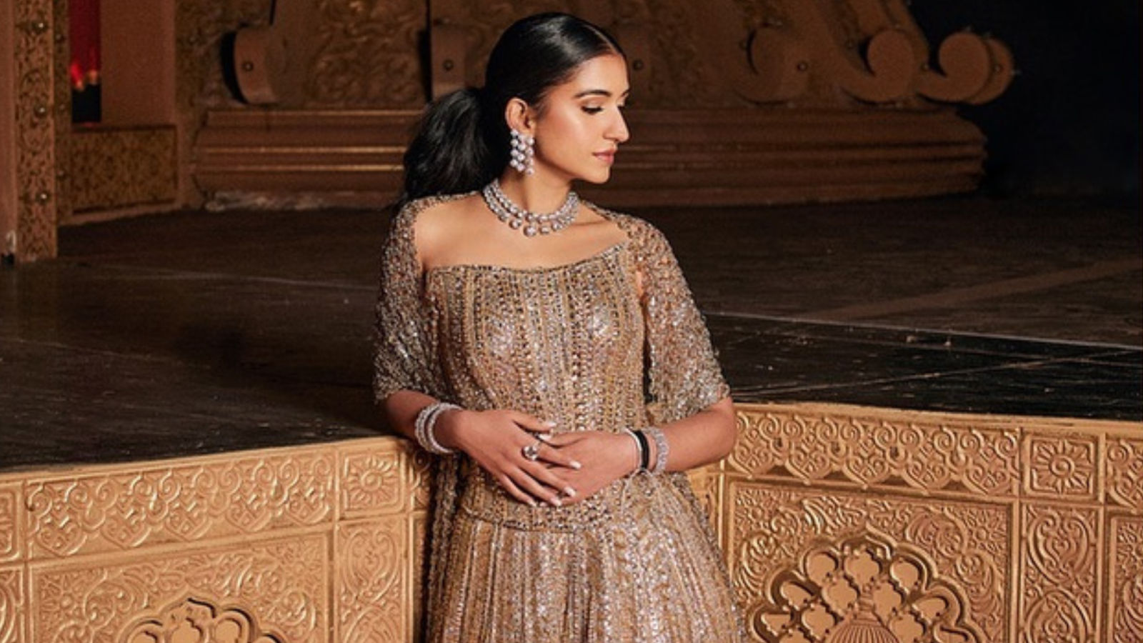 In Images: Radhika Merchant's pre-wedding fashion extravaganza unveiled