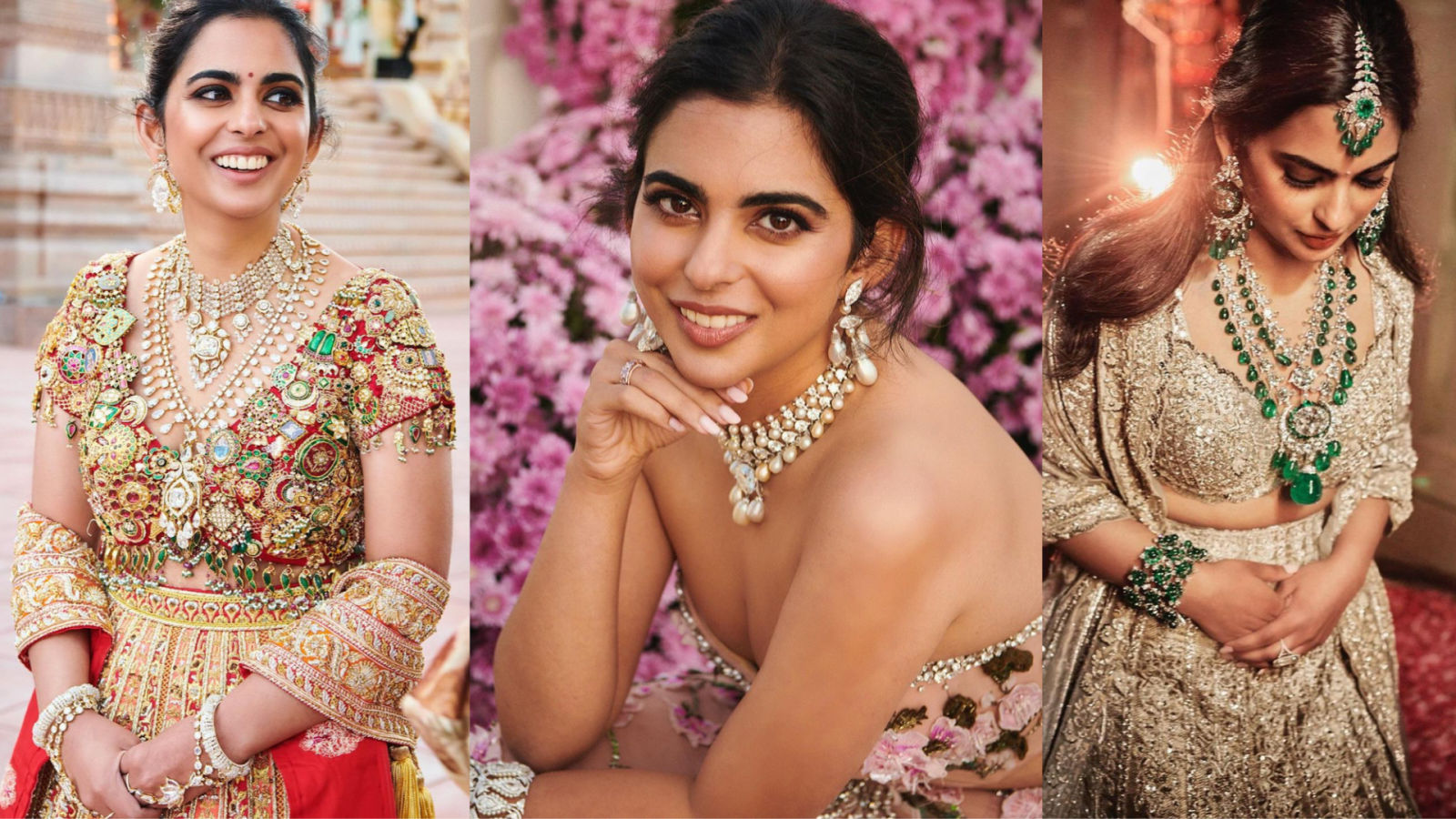 In Images: Isha Ambani's diamond and precious stones jewellery collection