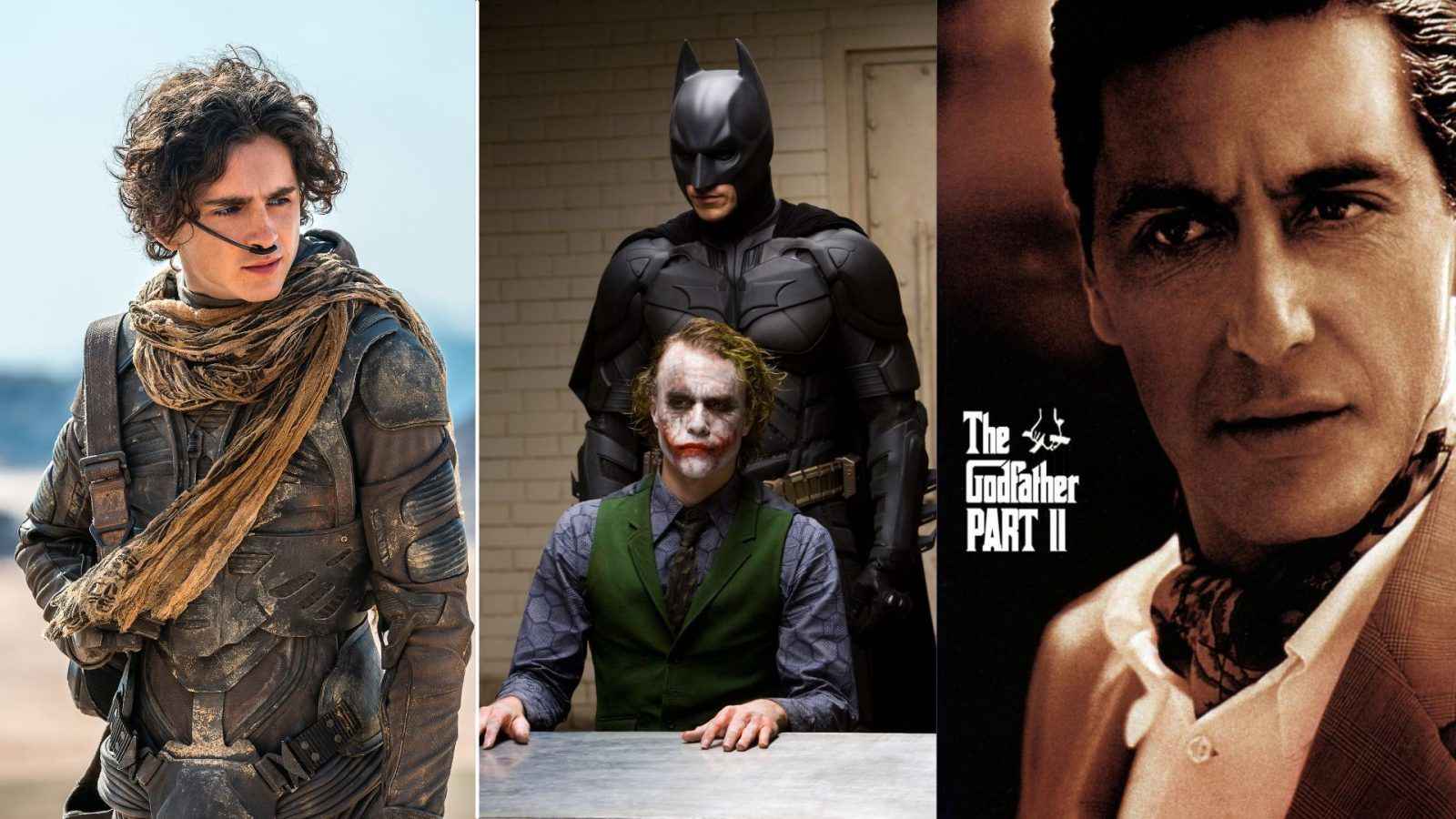 Best movie sequels of all time, ranked by IMDb rating