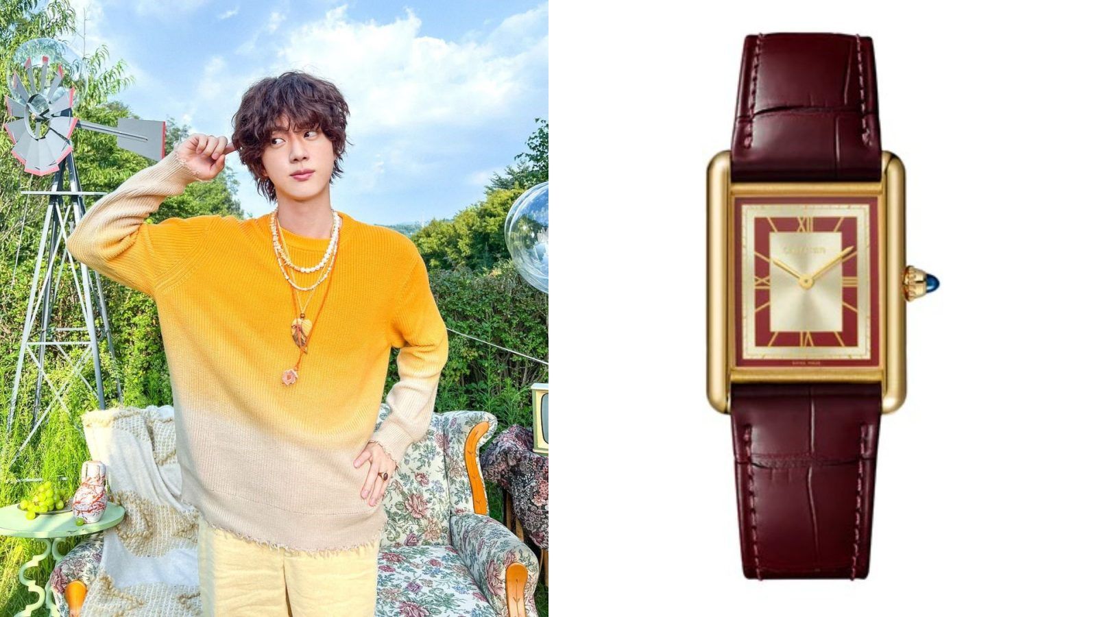BTS Jin's watch collection: From Cartier to Jaeger-LeCoultre and more