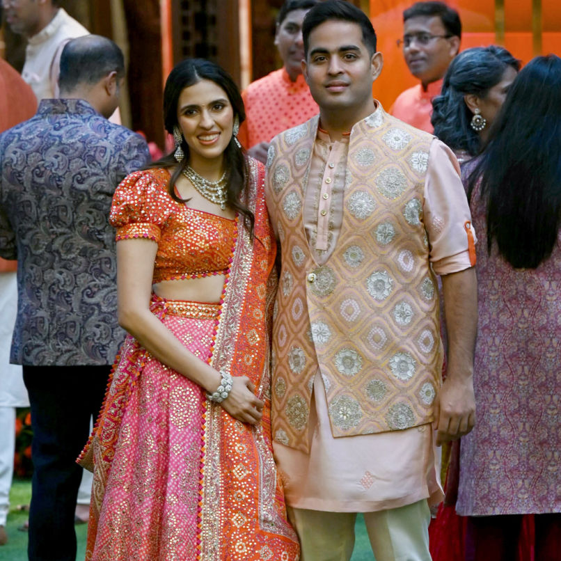 Ambani Ladies wedding looks: Radhika Merchant looks ethereal as a bride